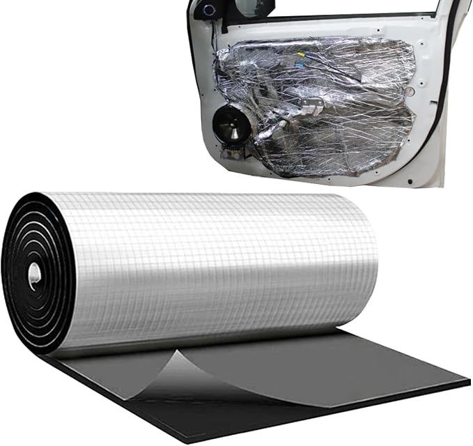 Car Van Insulation Roll, Car Sound Heat Insulation Cotton Sound ...
