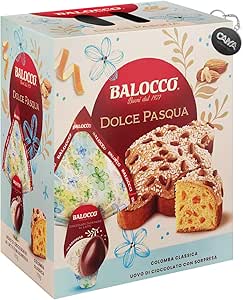 Balocco Dolce Pasqua Confezione Regalo con Colomba Classica e Uovo di ...