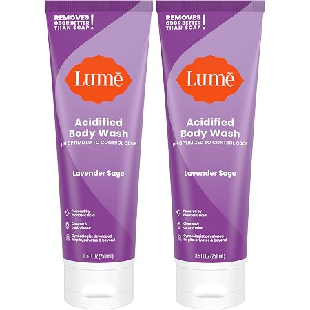 Amazon.com : Lume Acidified Body Wash 5 Pack Mini Sampler - 24 Hour ...