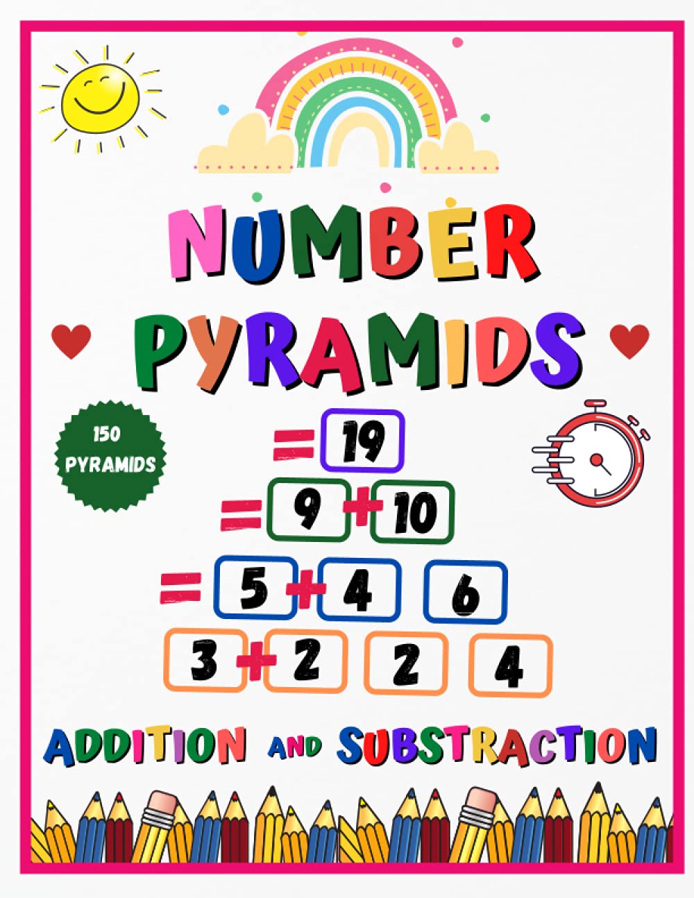 Buy Number pyramids - addition and substraction: 150 Addition Pyramid ...