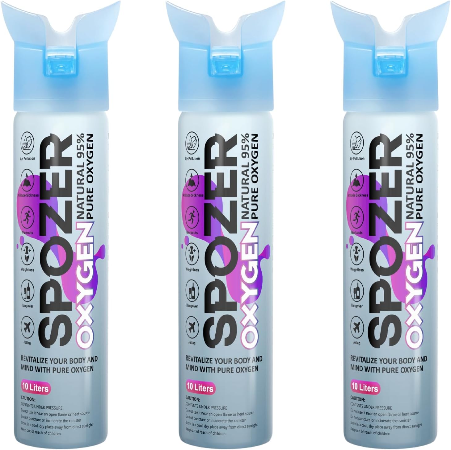 Amazon.com: EVOLVE 35-Liter Pure Oxygen Canister with Mask and Tube ...