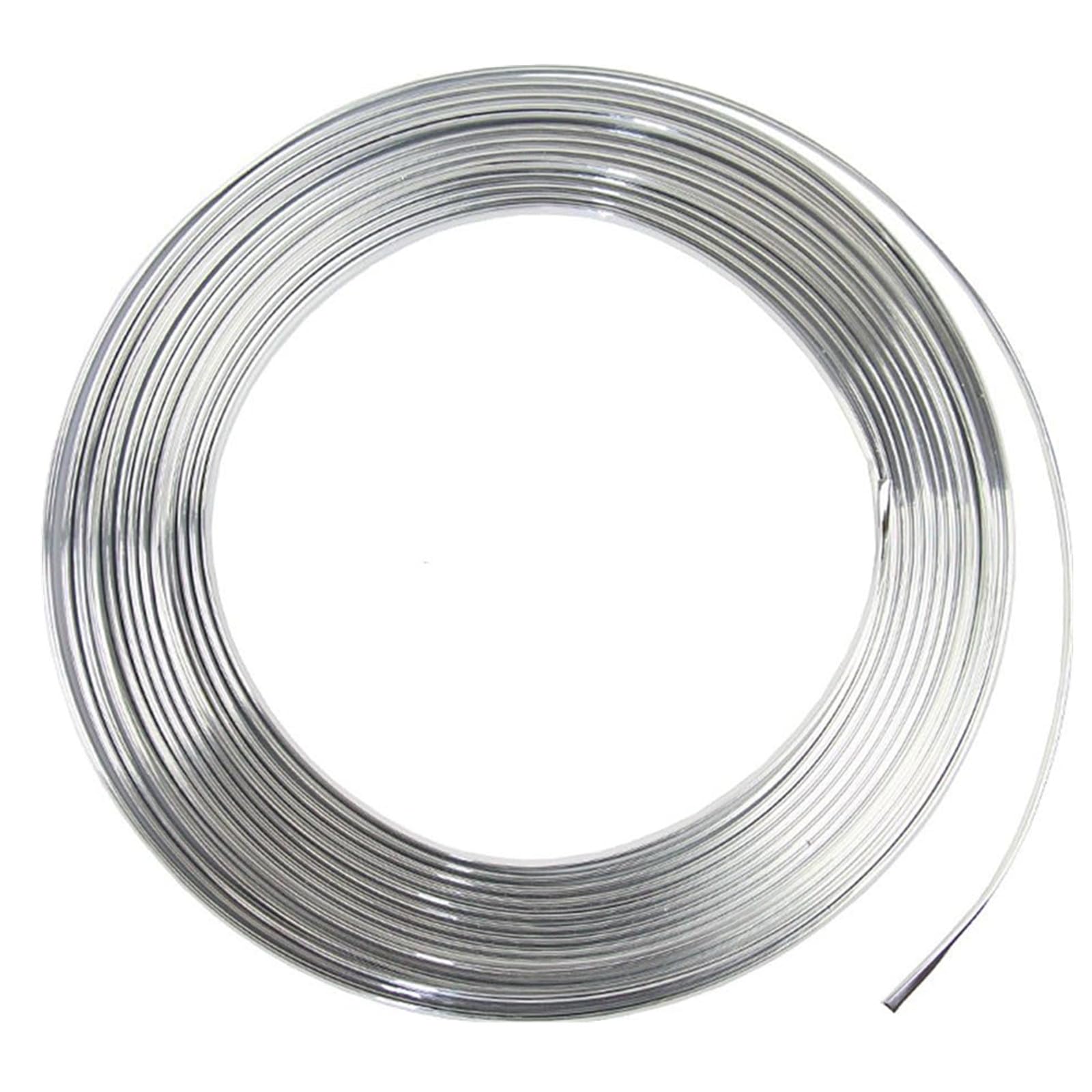 Snapklik.com : 15 Feet Silver Door Front Rear Lip Edge Overlay Molding ...