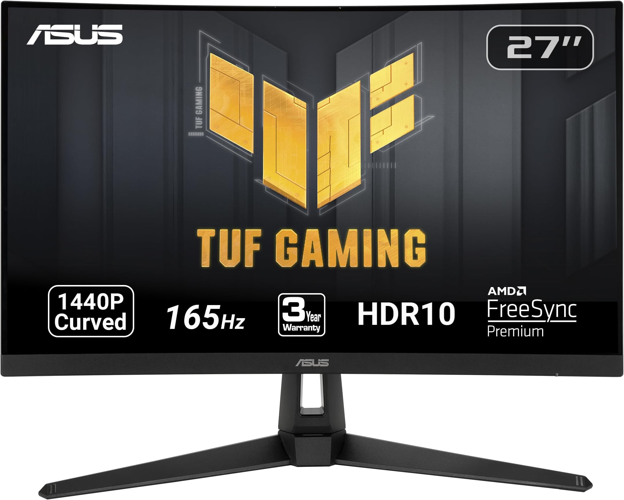MONITOR LED ASUS 27" (VG27WQ1B) TUF GAMING, 2560X1440, 165HZ, FREESYNC : Amazon.com.mx: Electrónicos