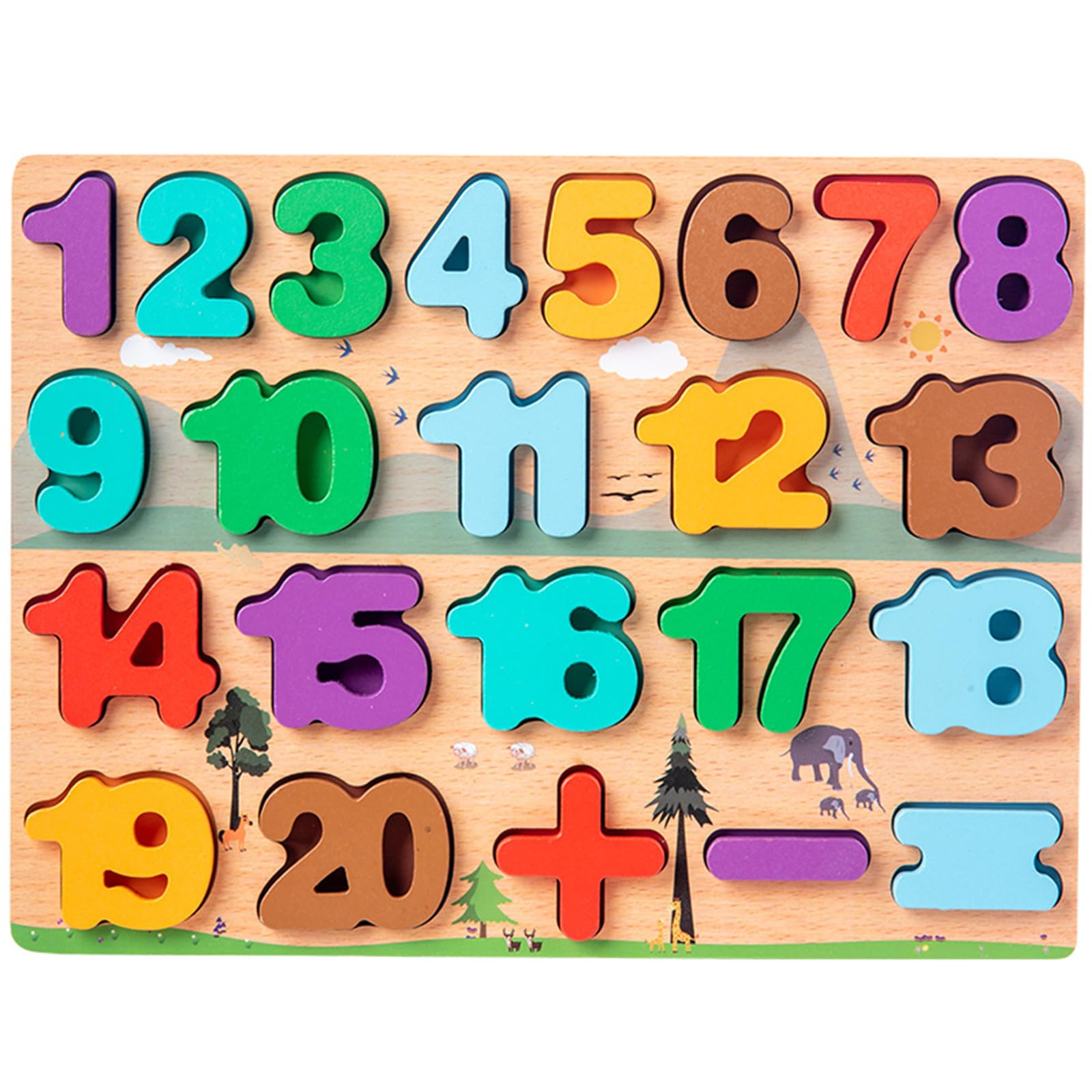 Rompecabezas Para Ninos De Numeros Puzzle Para Aprender Los Números