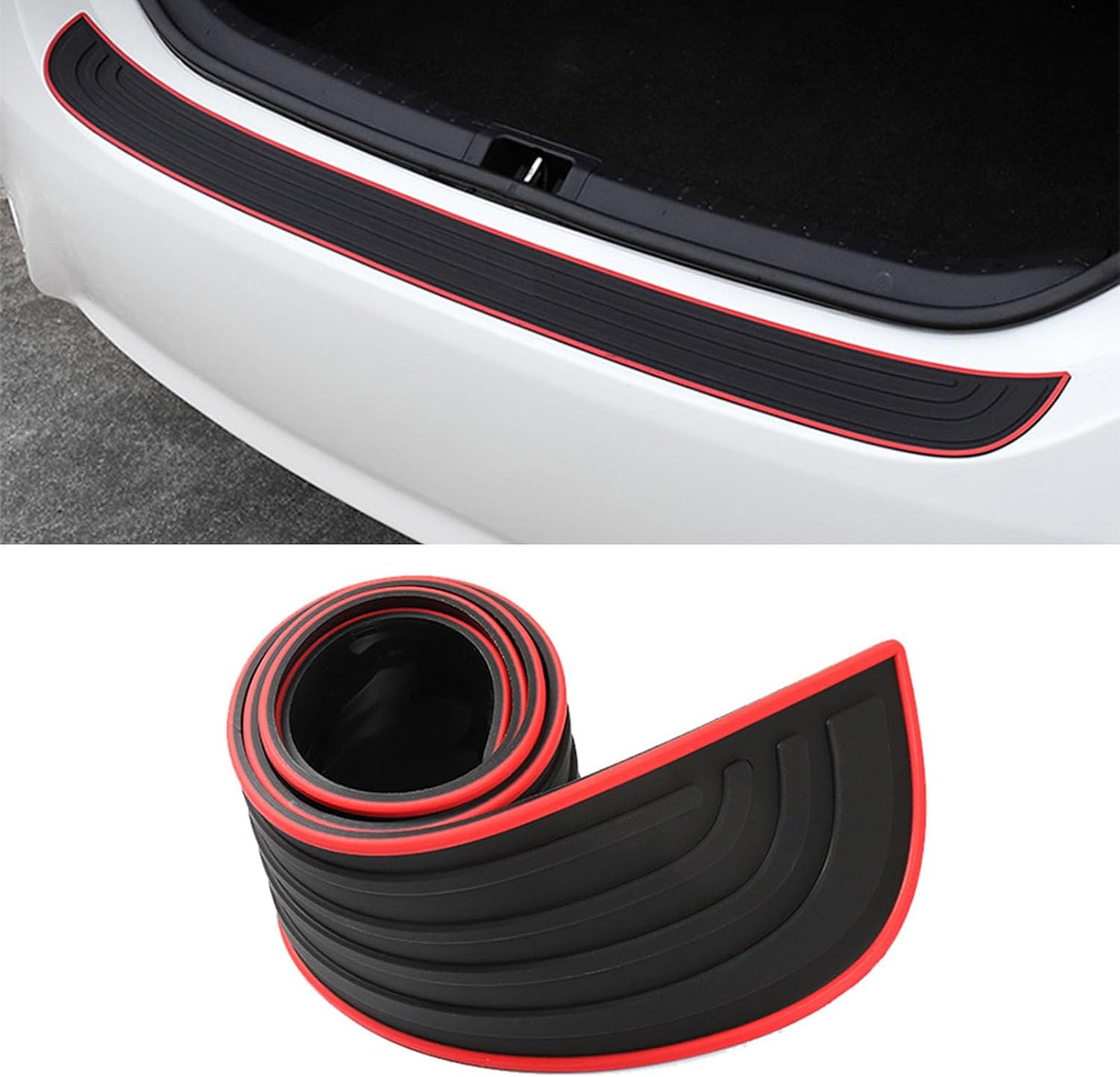 Car Rear Bumper Protection Device, Car Exterior Accessories, Rubber ...