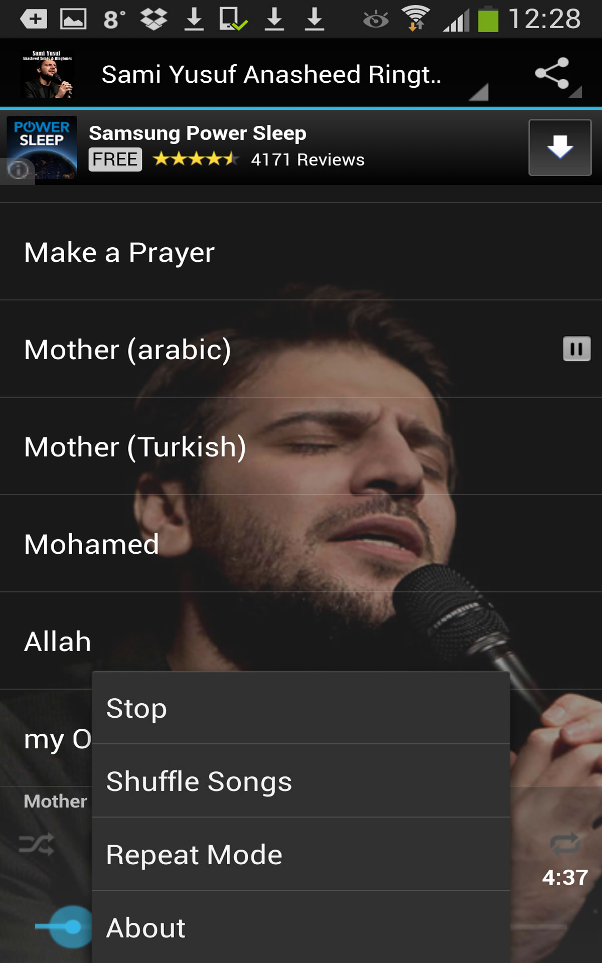 Sami Yusuf Anasheed Songs & Ringtones - App on Amazon Appstore