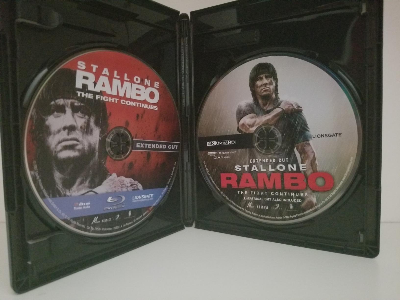 Amazon.com: Rambo [Blu-ray] [4K UHD] : Sylvester Stallone, Julie Benz ...