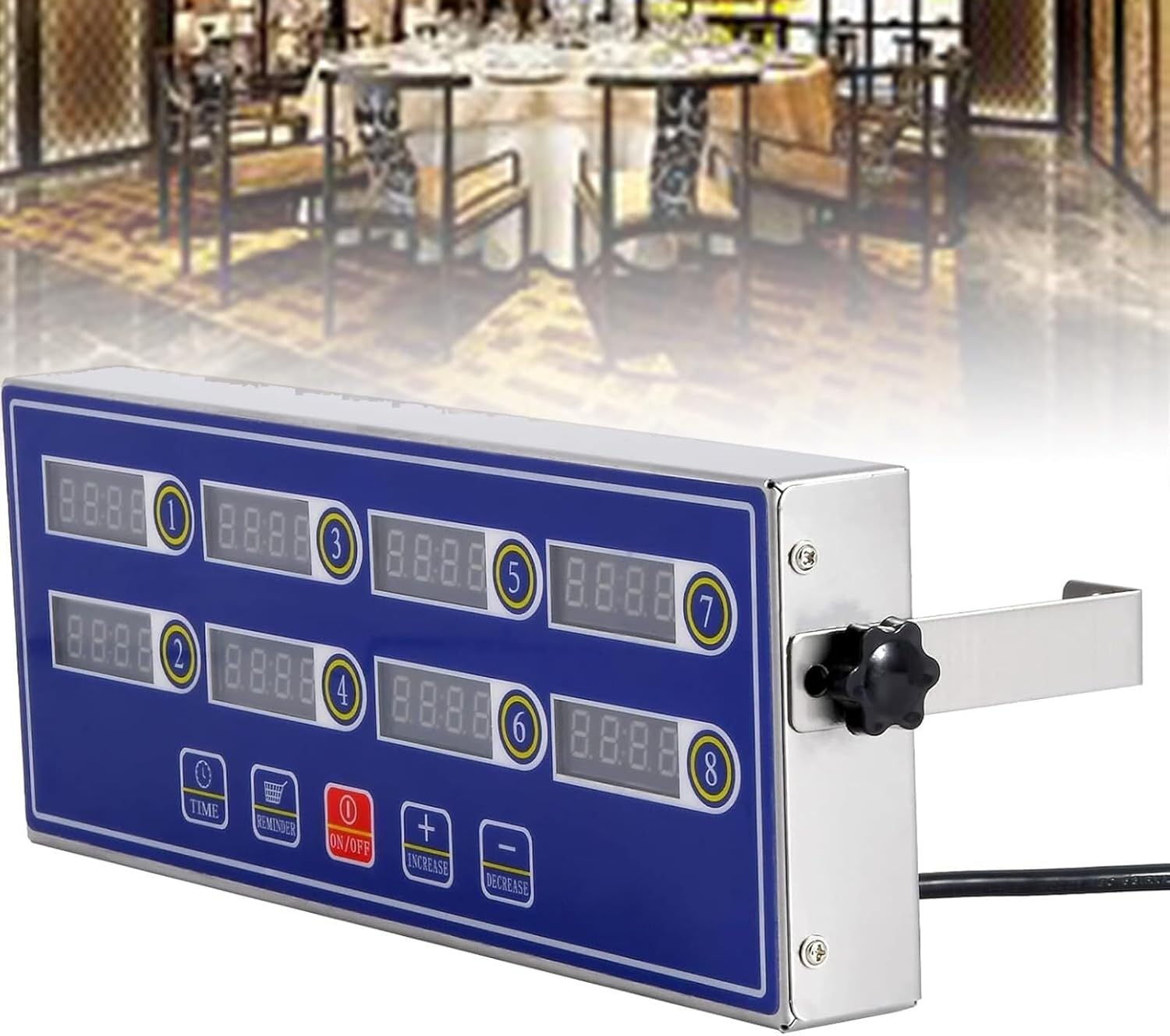 Amazon.com: Commercial Multiple Kitchen Timers, Kitchen Reminder,8 ...