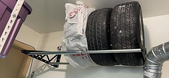Amazon.com: SafeRacks Heavy Duty Adjustable Wall Mounted Tire Rack ...
