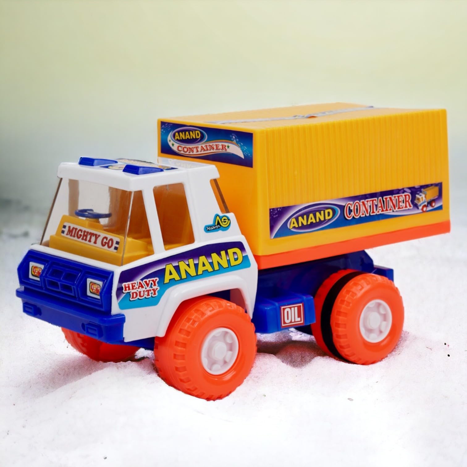 Toys Treasure Friction Powered Heavy Duty Toy Container Truck with ...