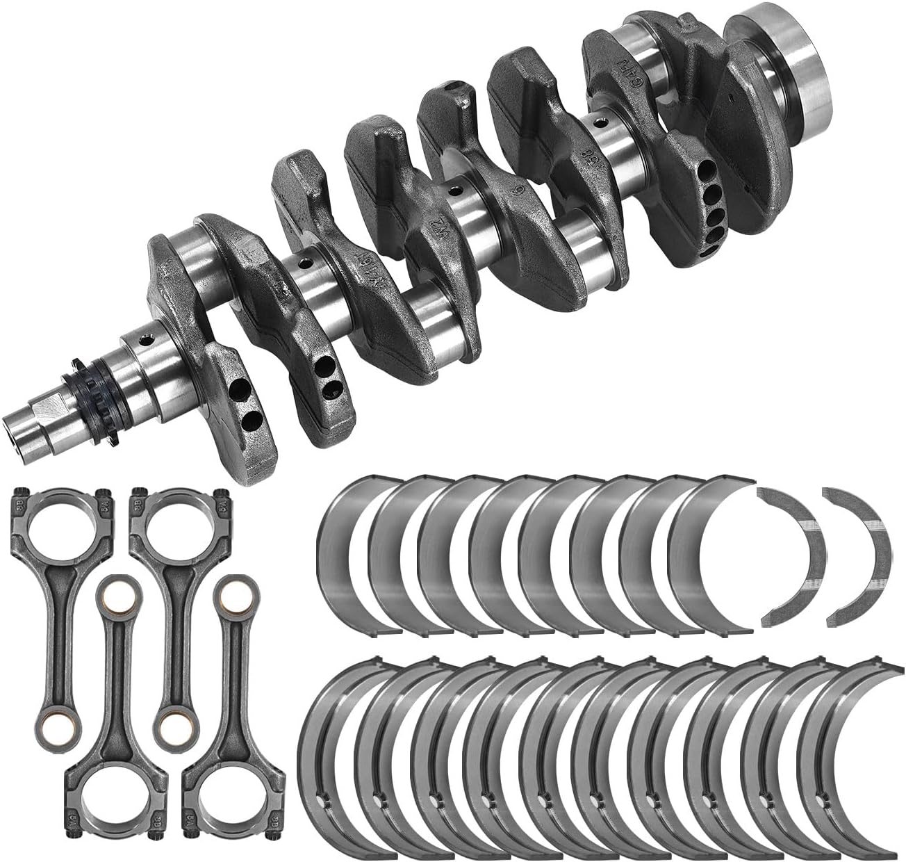 Amazon.com: Buxatina 23110-2B710 G4FJ 1.6L Turbo Engine Crankshaft ...