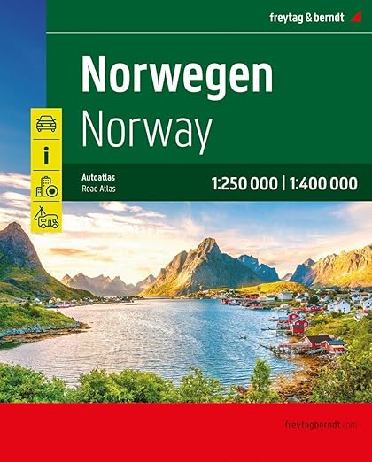 Buy Norway Road Atlas Book Online at Low Prices in India | Norway Road ...