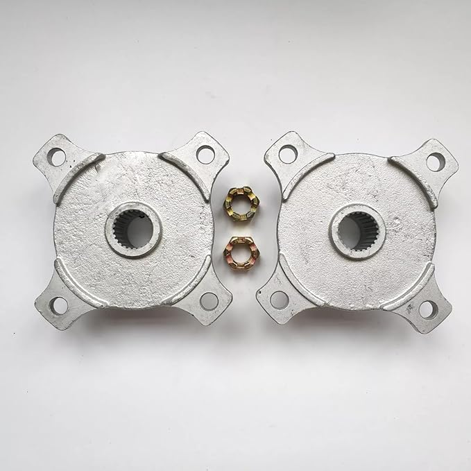 Amazon.com: Kandi Rear Hub Flange Axle Wheel Hub with Nut Set Fits for ...