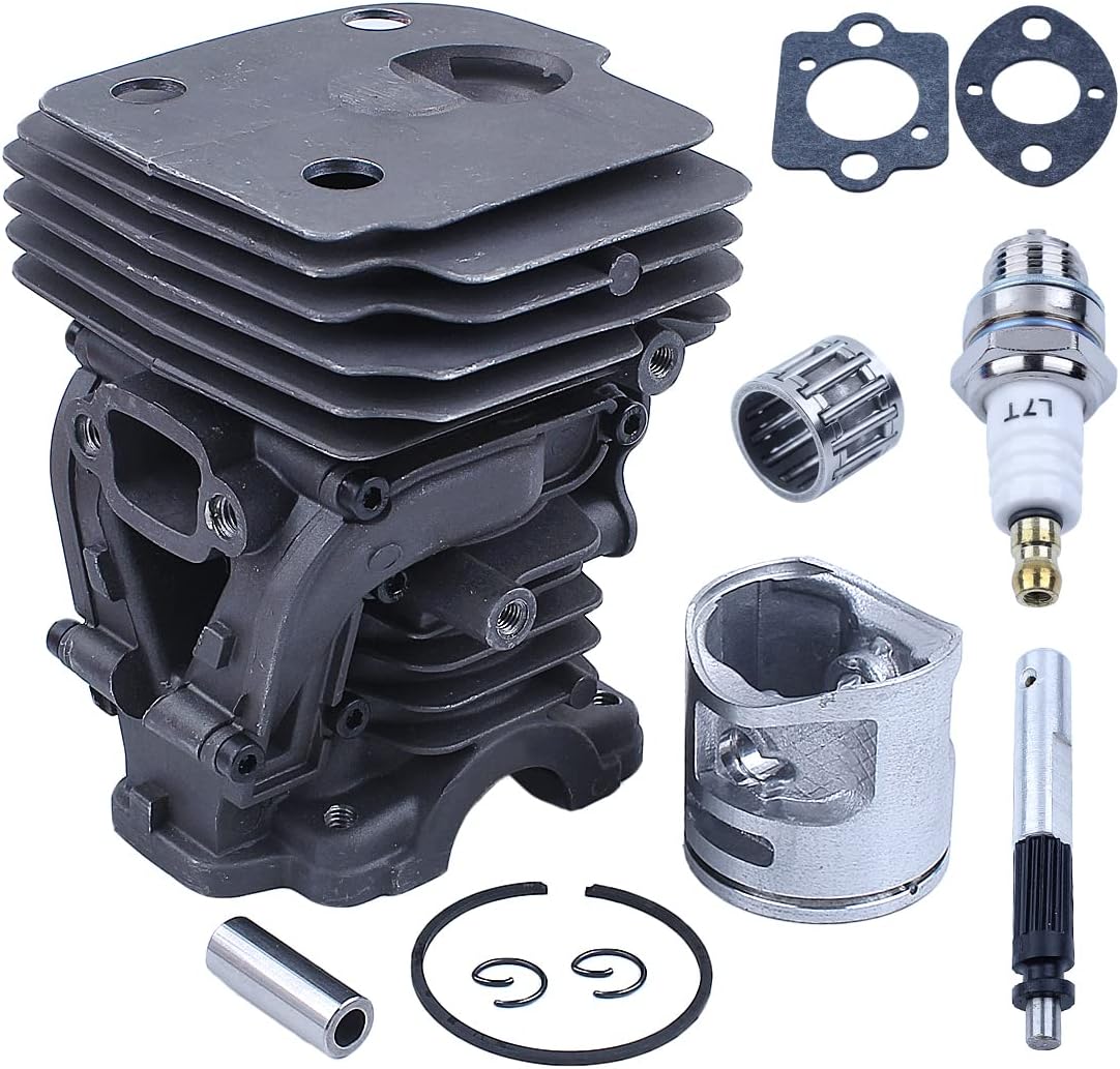 Amazon.com: Mtanlo 44mm Cylinder Piston Ring Kit For JONSERED CS 2245 ...