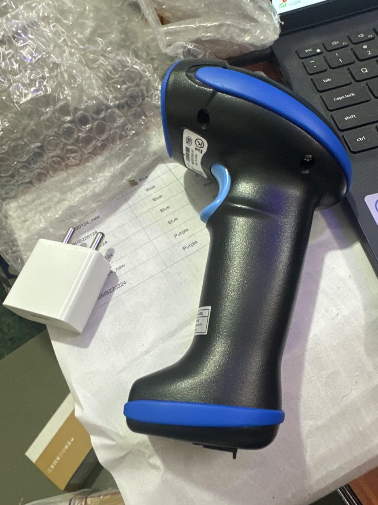 TVS ELECTRONICS BS-L150s WL Barcode Scanner Bluetooth Label Reader ...