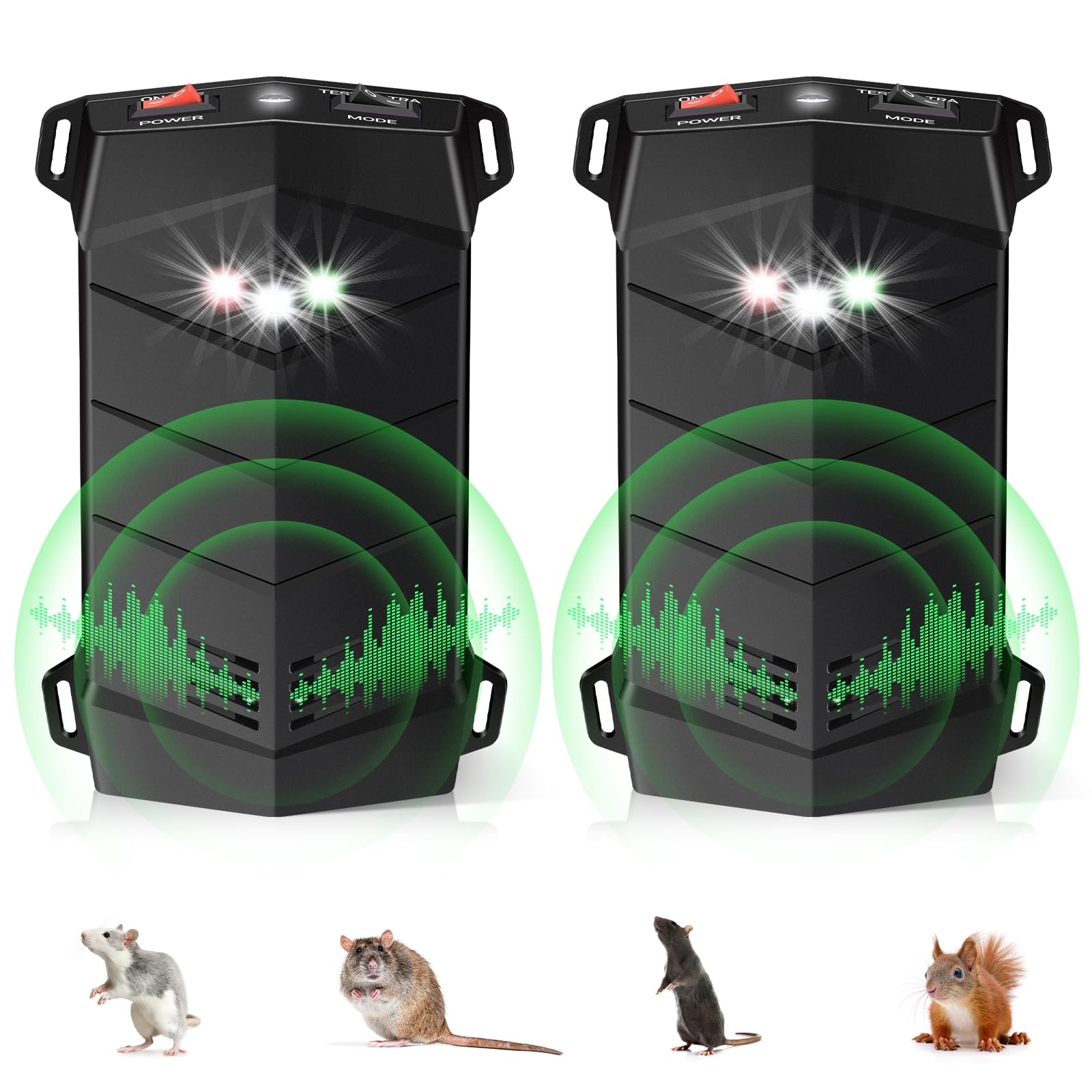 Amazon.com: Alikguu 2Pcs Ultrasonic Rodent Repellent for Car Engines ...