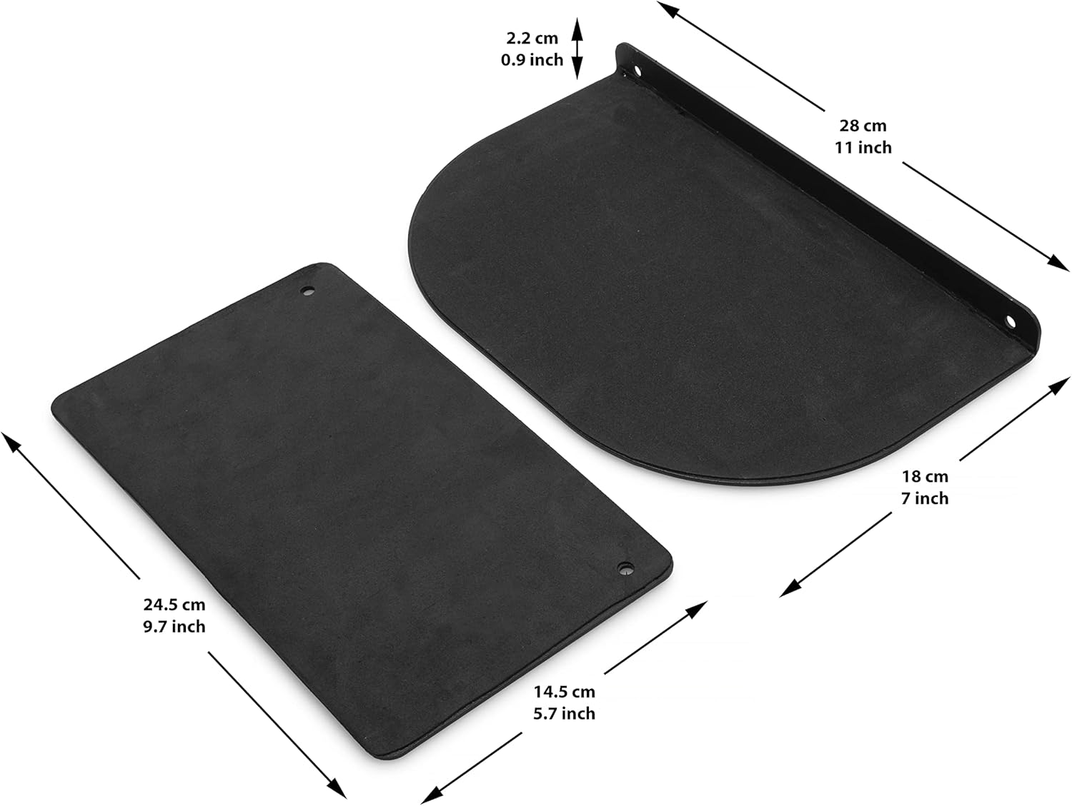 LONE RIDGE Computer Monitor Mount Reinforcement Plate – C Clamp Bracket ...