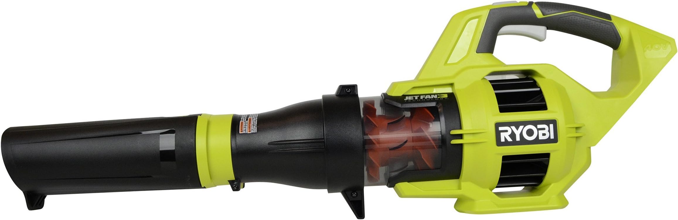 Amazon.com: RYOBI 40-Volt Brushless 100 MPH 600 CFM Cordless Leaf ...