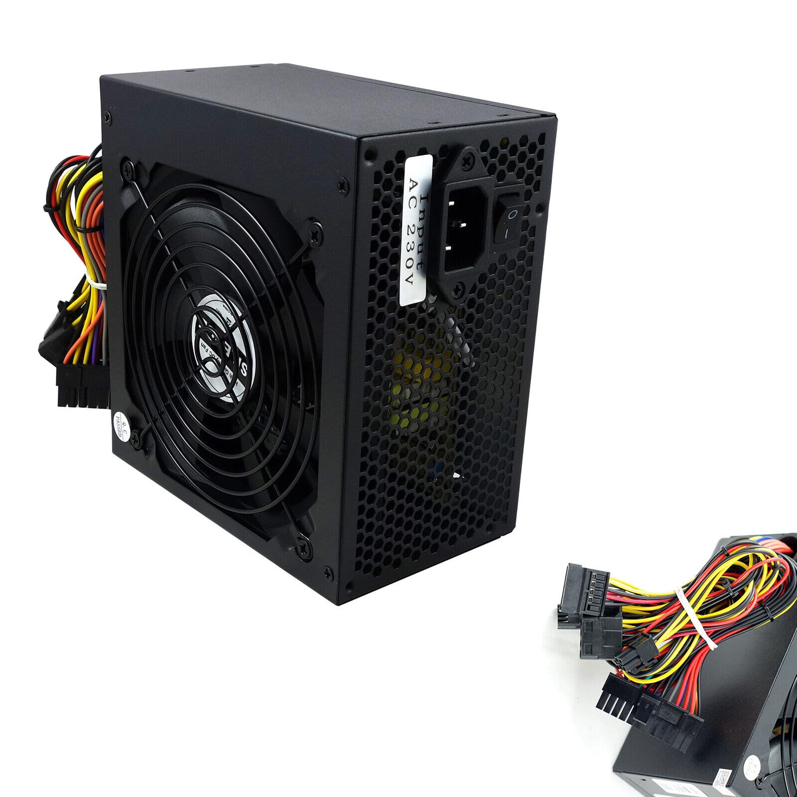 Trintion 500W 12CM Silent Fan PC Power Supply ATX Computer PSU 500 Watt ...