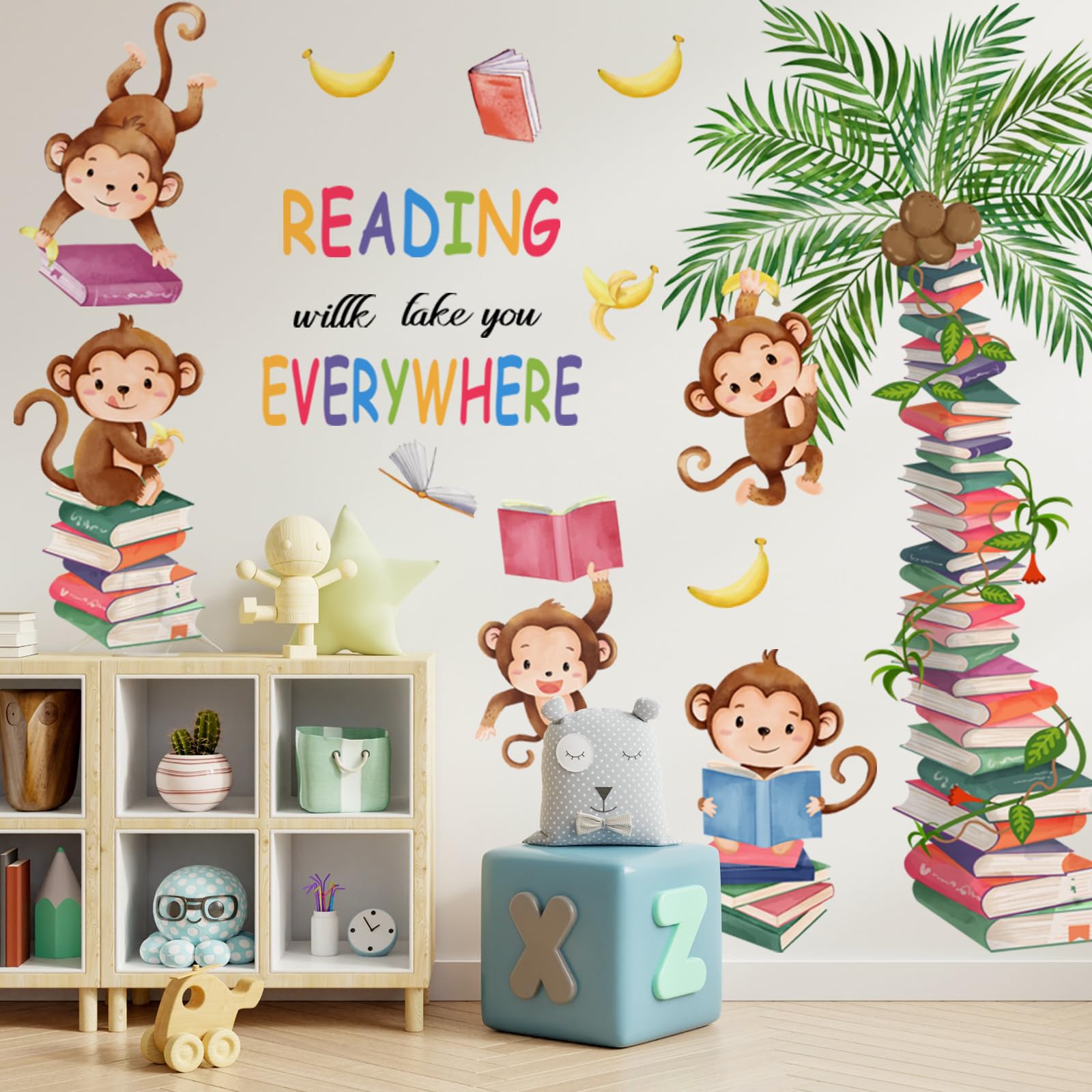 Snapklik.com : Resurhang Large Welcome Back To School Wall Stickers For ...