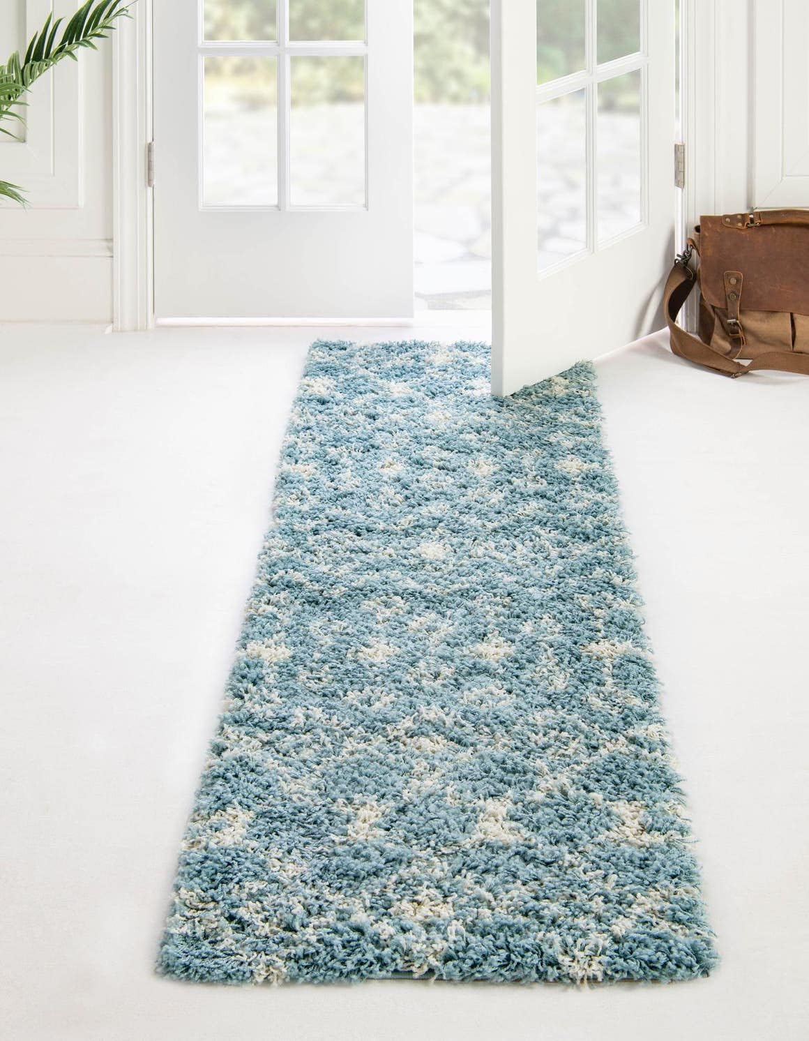 Amazon.com: Rugs.com Moroccan Trellis Shag Collection Rug – 3' 3 x 16 ...