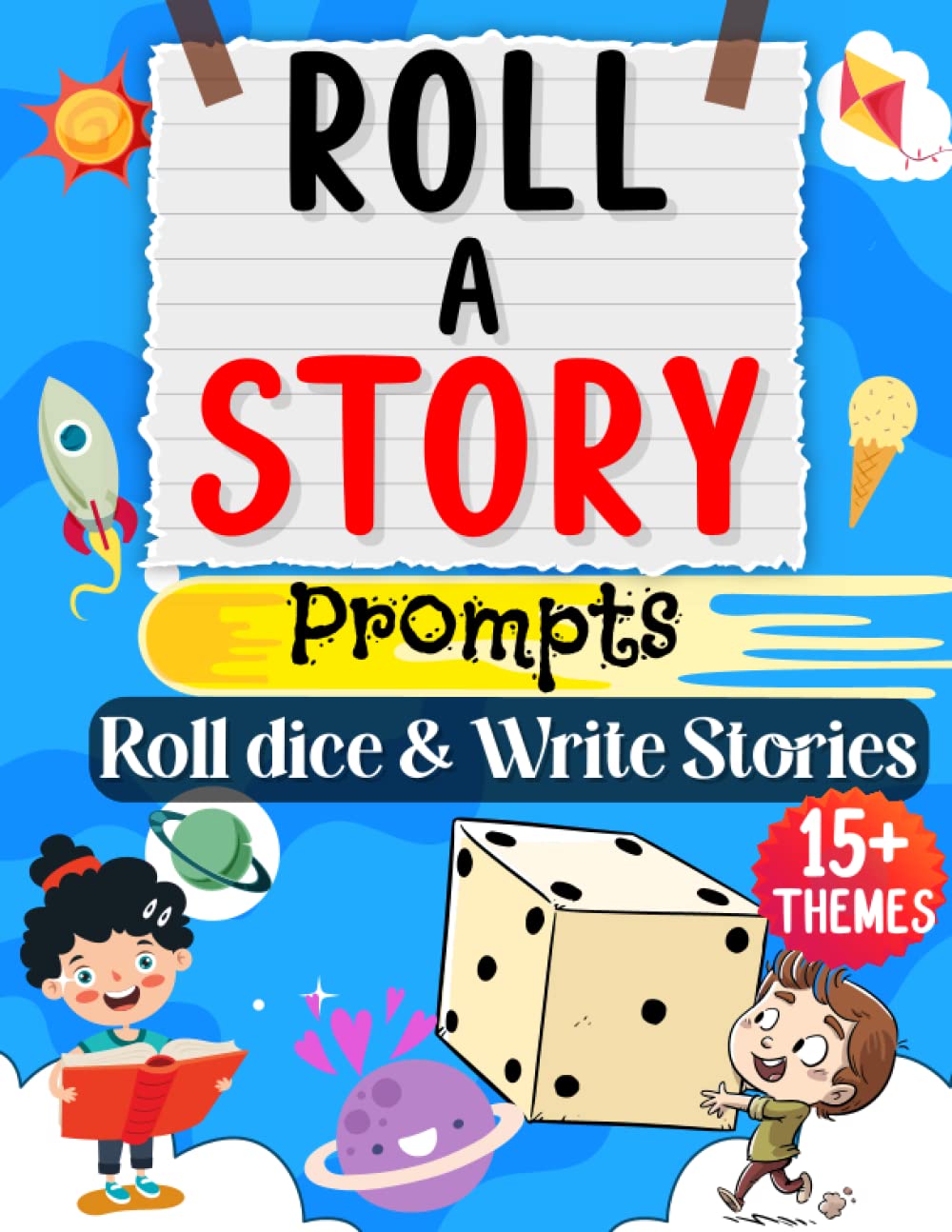 Roll A Story: Creative Writing Prompts Dice Game for Young Writers ...