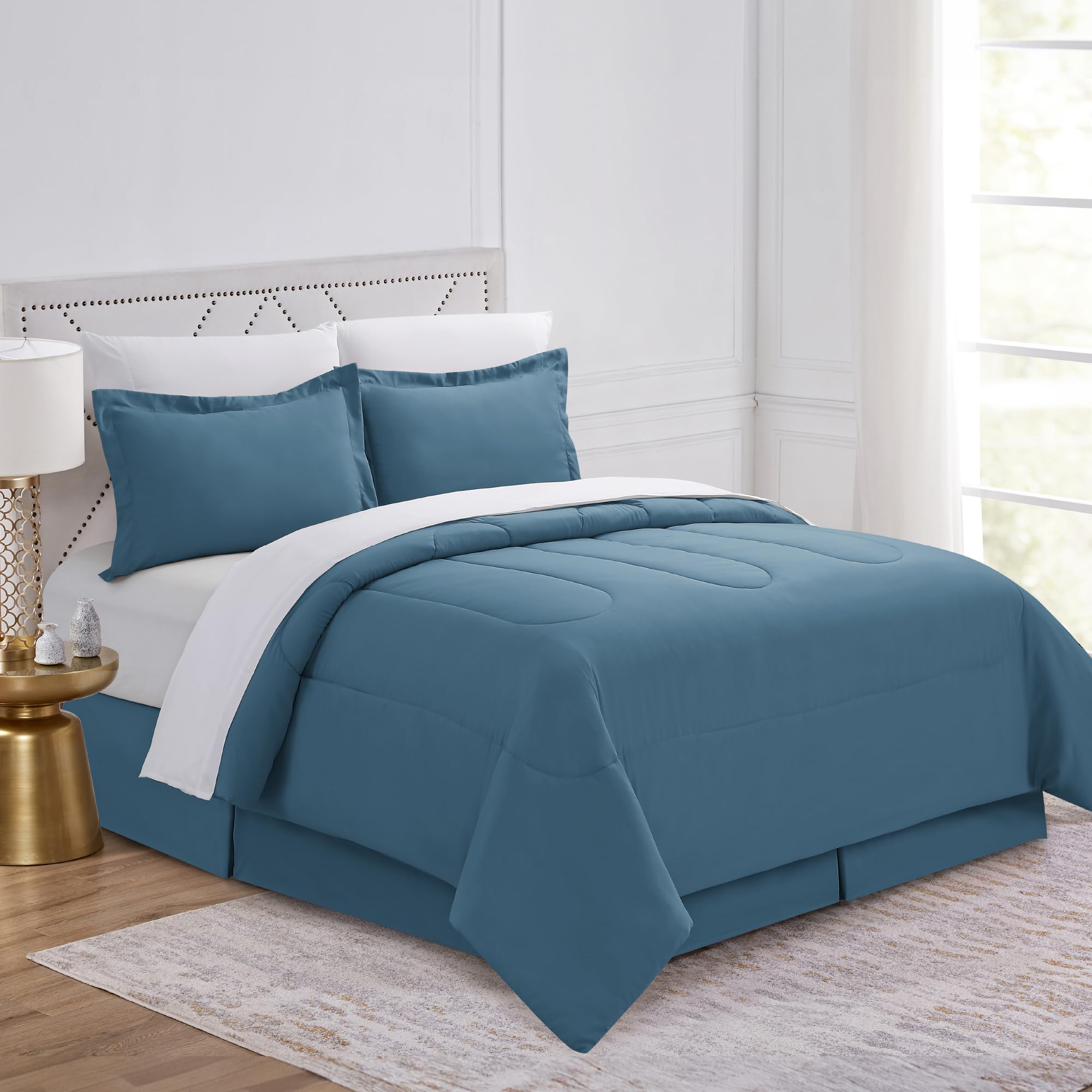 Amazon.com: Cathay Home Basic Bedding Home Essential Ultra Soft Light ...