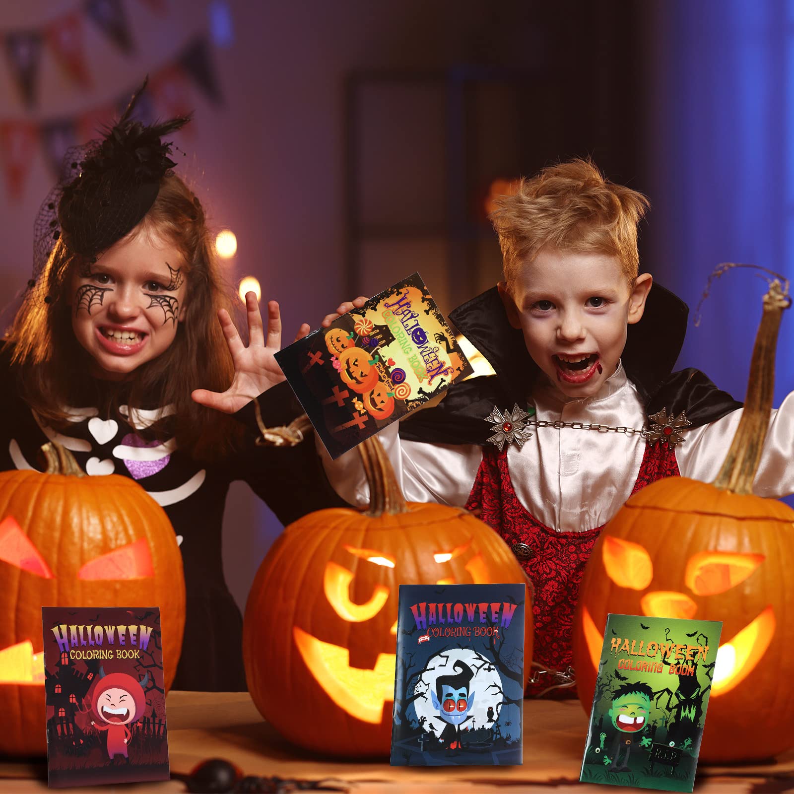 ghost and pumpkin halloween coloring pages