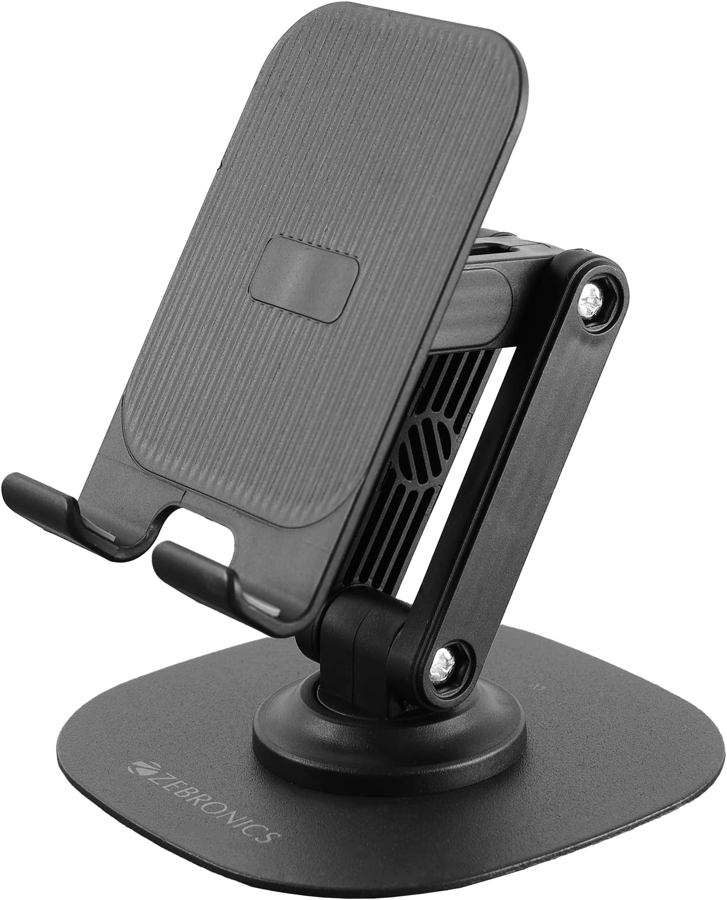 ZEBRONICS MTS200, Foldable Mobile Holder, Upto 9.6 inches, 360 ...