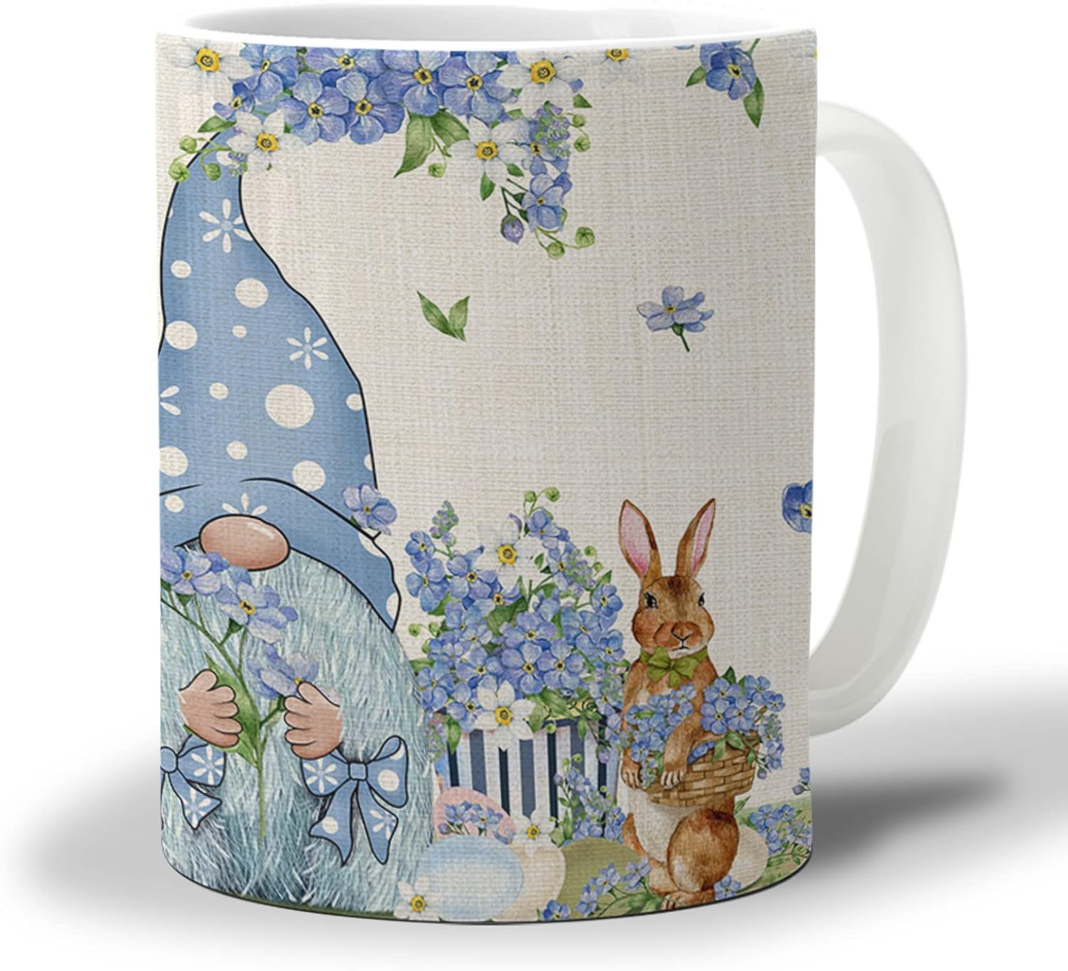 Amazon.com: LBDOMOV Spring Gnomes Coffee Mug, Hot Chocolate Cocoa ...