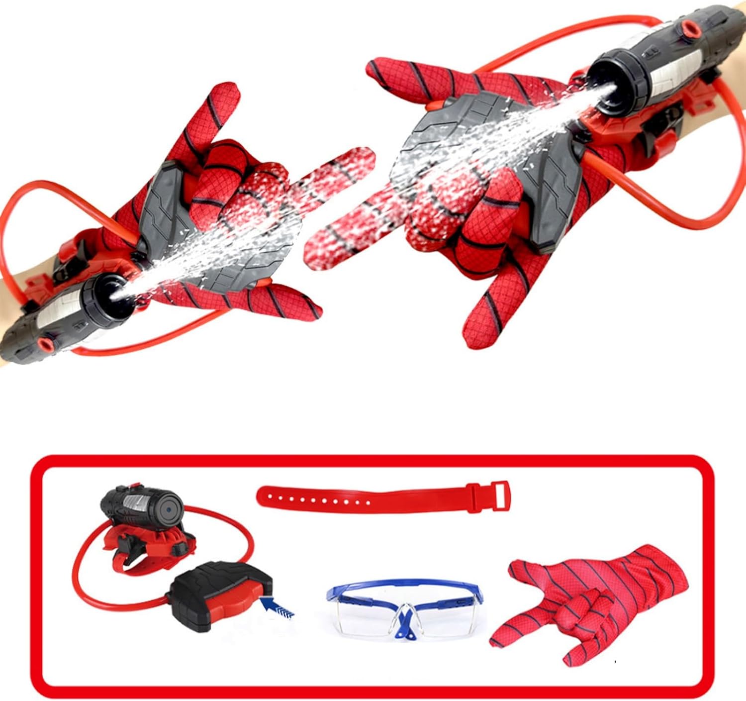 Spider Water Gun, Spider Web Shooters Toy for Kids, Movie Spider ...
