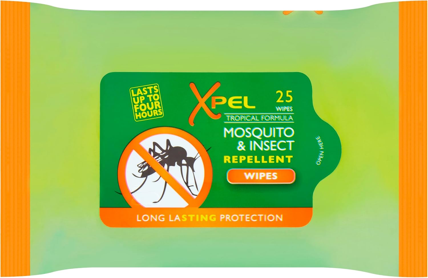 2 Pack Anti-Mosquito & Insect Repellent Wipes Long Lasting Protection ...