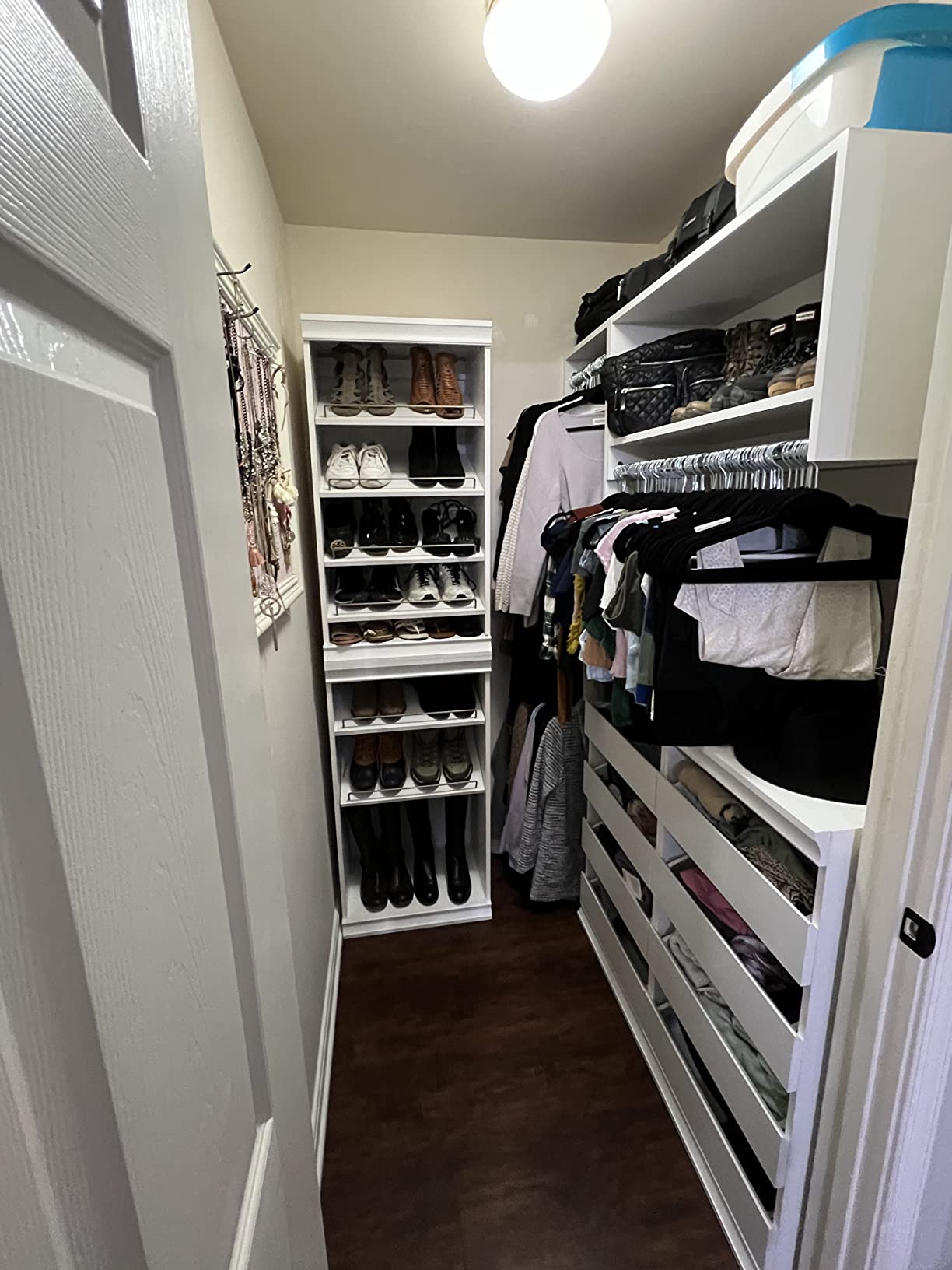 $32/mo - Finance Double Hanging Closet Unit - Modular Corner Closet ...