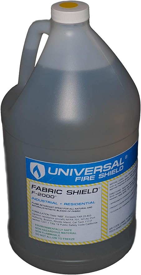 Fabric Shield F-2000 - Flame Retardant - Spray On - Amazon.com