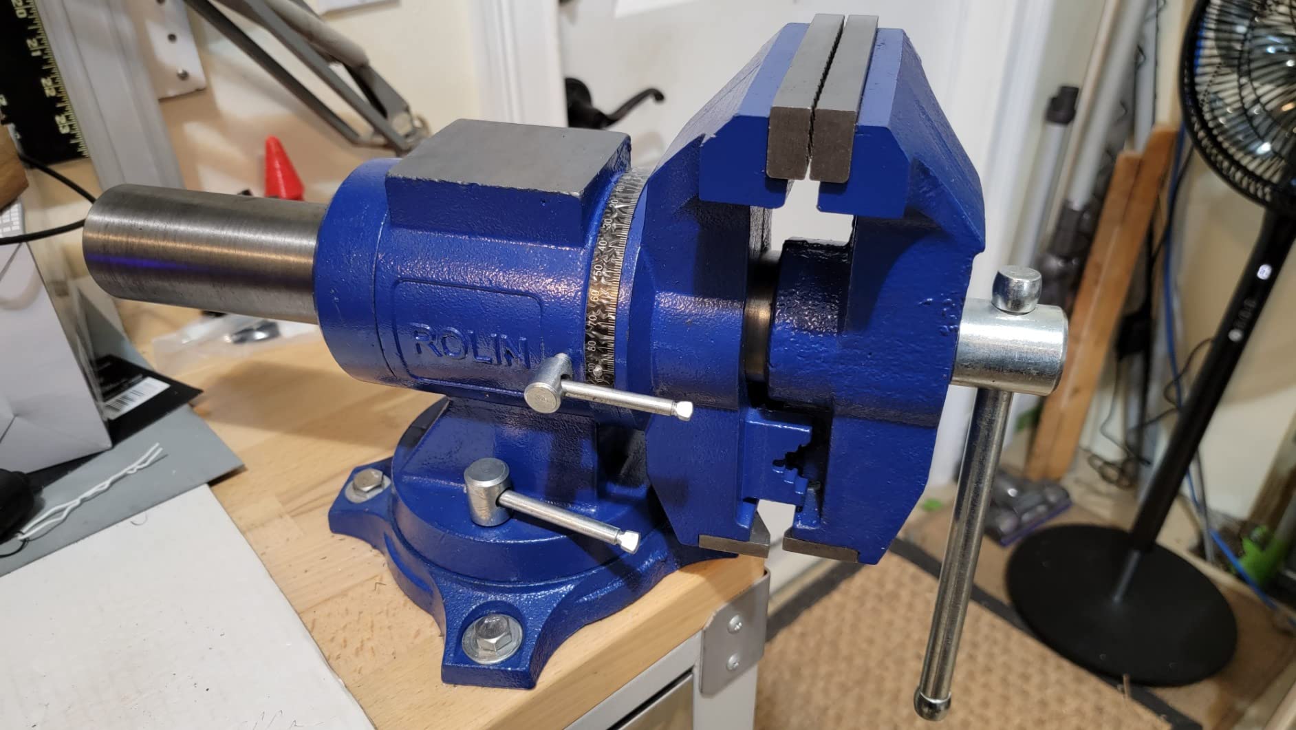 $15/mo - Finance Tools By Rolin 5 Inch Multi-Function Vises With Anvil ...