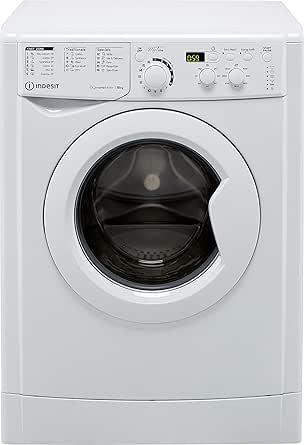 Indesit My Time EWD81483WUKN 8Kg Washing Machine with 1400 rpm - White ...