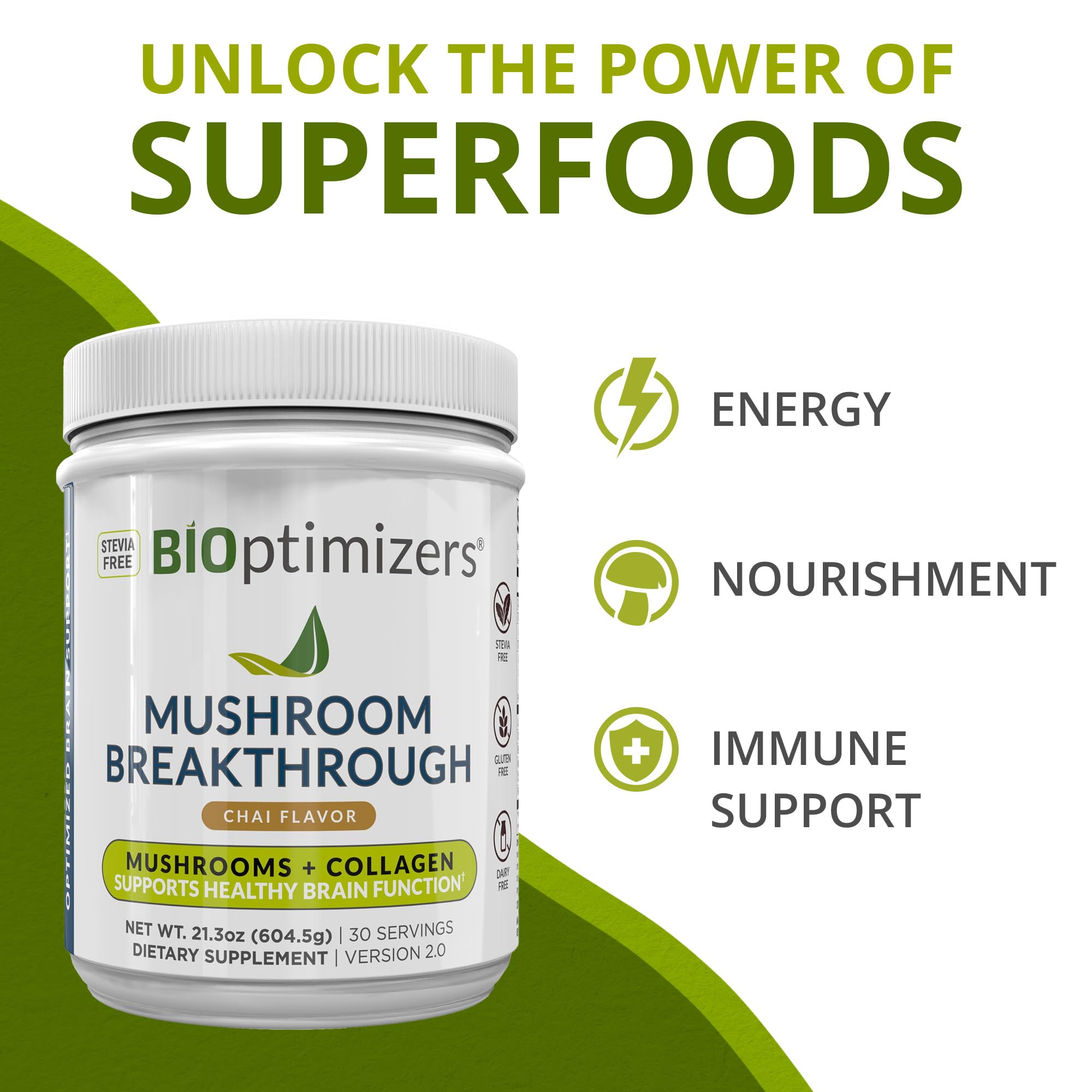 Snapklik.com : BiOptimizers Mushroom Breakthrough - Salted Caramel ...