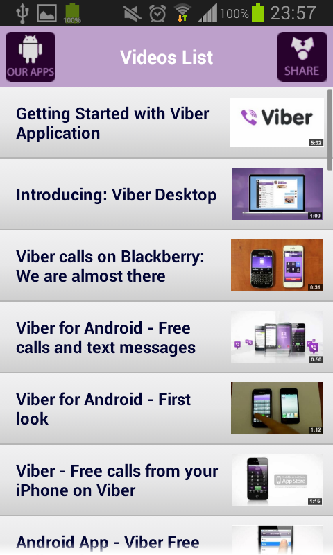 Videos Guide for Viber:Amazon.com:Appstore for Android