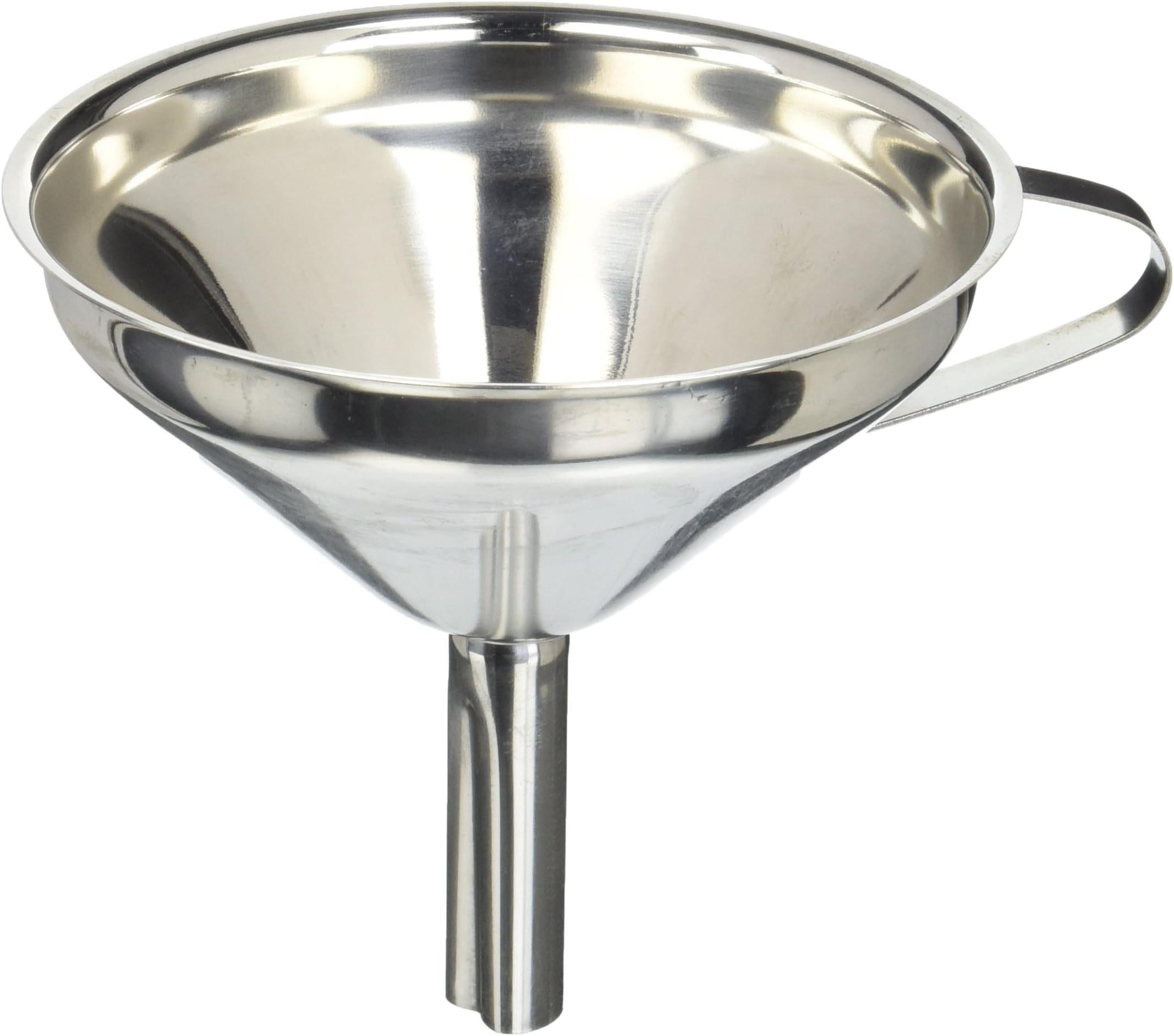 Amazon.com: Winco Stainless Steel Wide Mouth Funnel, 5-Inch, Medium ...