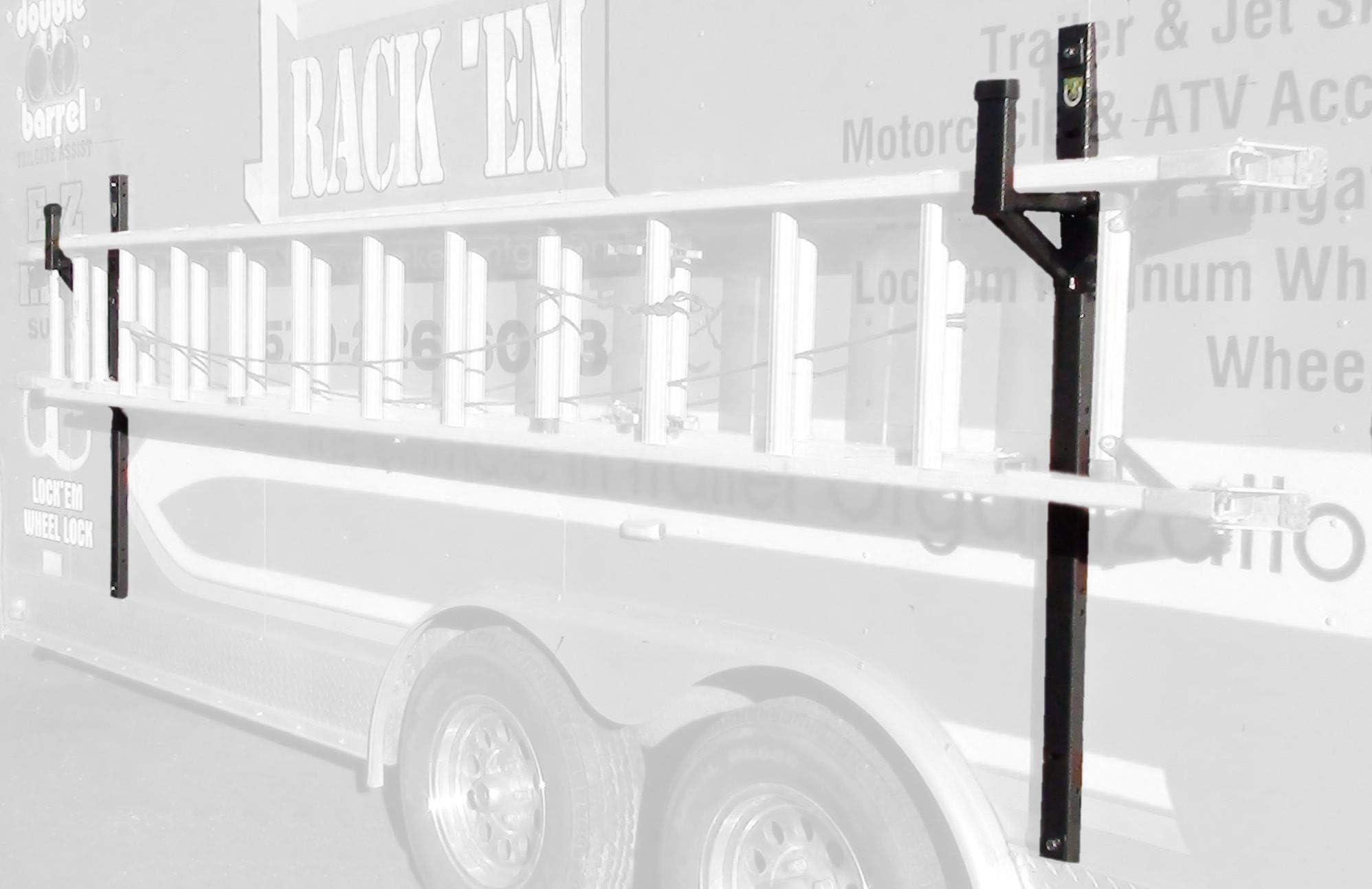 Amazon.com: TOUGHRAK USA Base Side Mount Trailer Ladder Rack GEN II ...