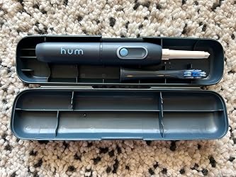 Amazon.com: hum by Colgate Smart Rhythm Sonic Toothbrush Kit, Battery ...