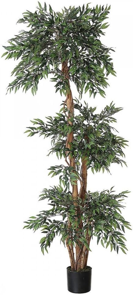Artificial Tiered Ficus Tree - 1.5m or 1.8m high - Stunning Faux Tree ...