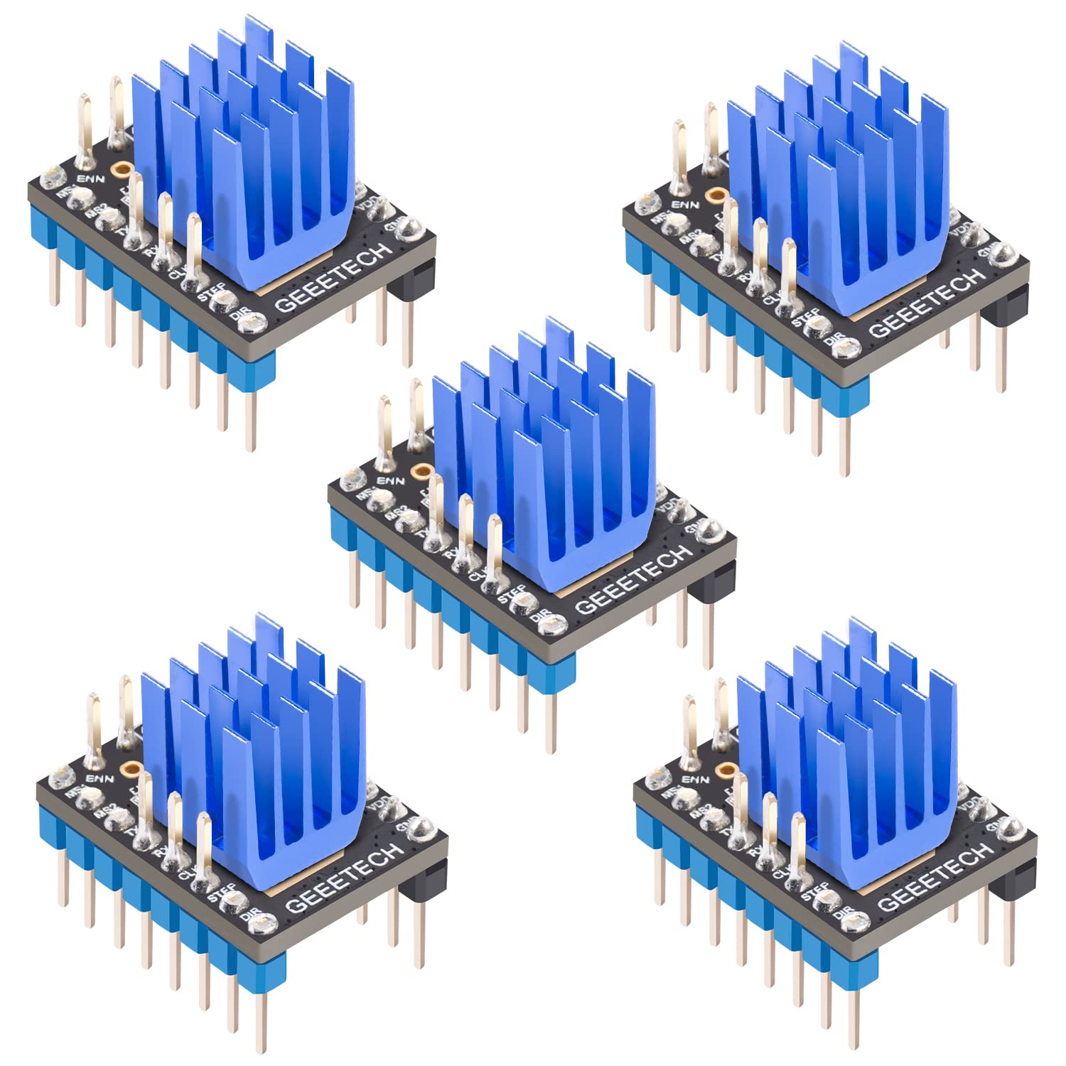 Snapklik.com : GEEETECH Direct TMC2209 Stepper Motor Driver 28A Uart ...