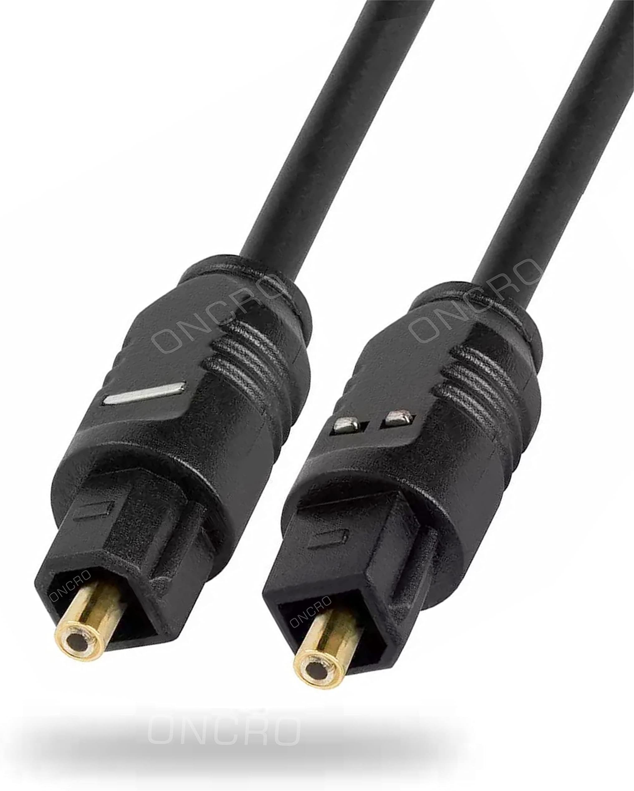 ONCRO® Black 1.5 meter High Speed Digital Audio Toslink Cable, Audio ...