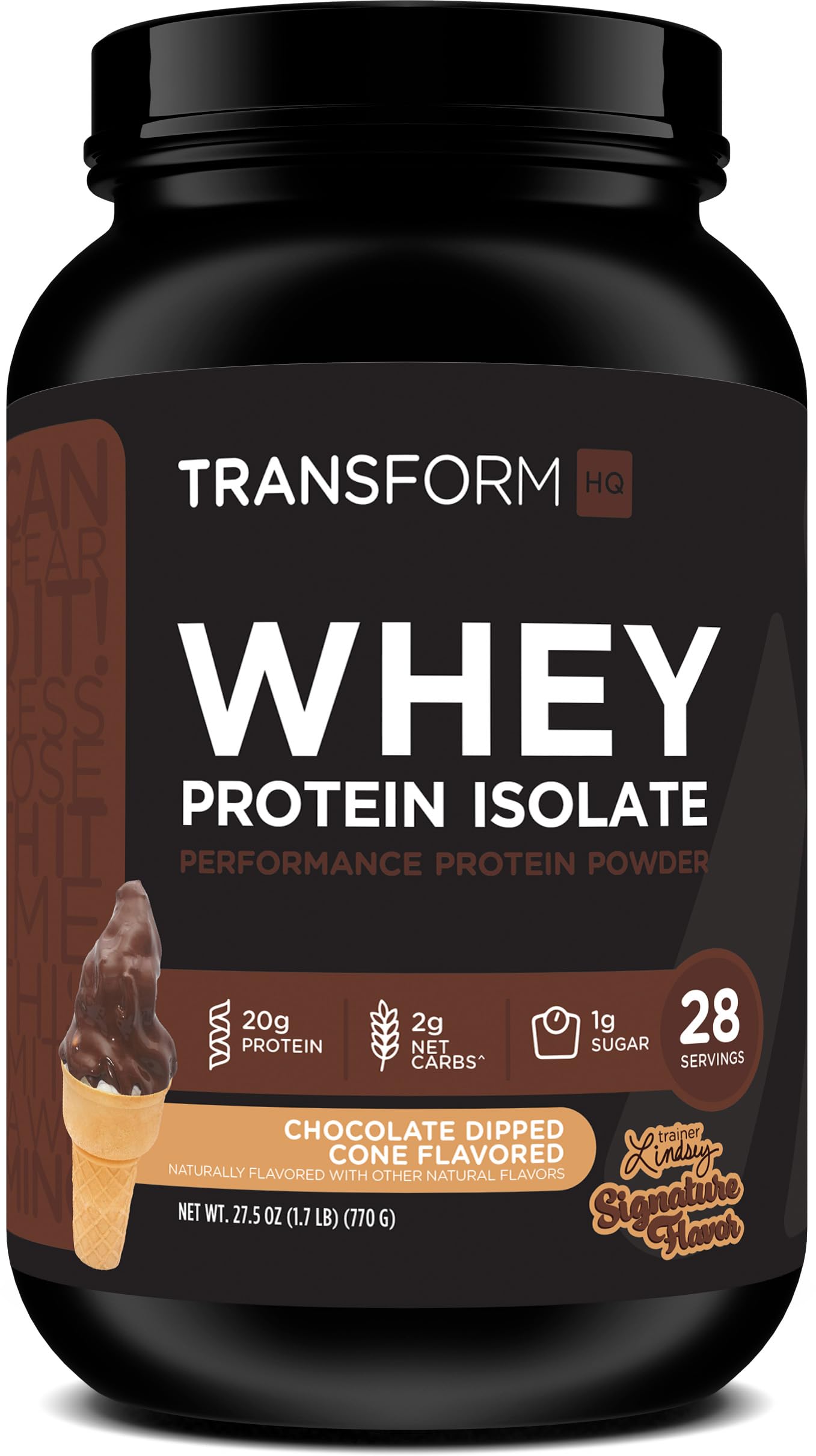 Amazon.com: TransformHQ Whey Protein Isolate (WPI) Chocolate Dipped ...