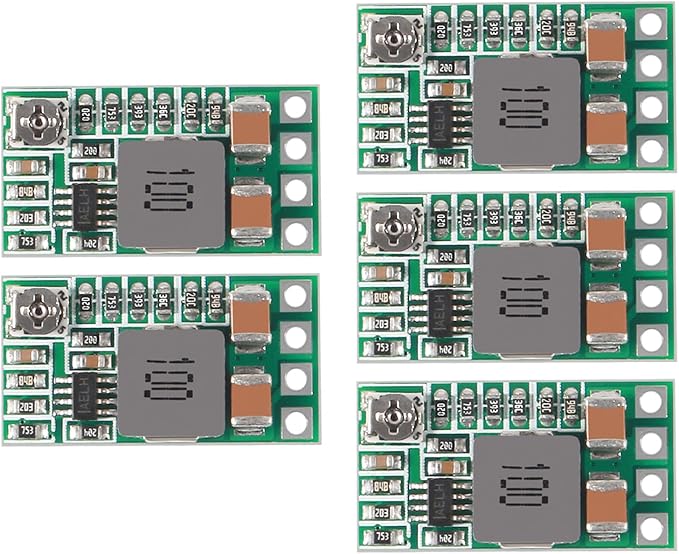 Amazon.com: 5Pcs 5V Regulator Module Mini DC-DC 4.2-24V to 5V 3A Step ...