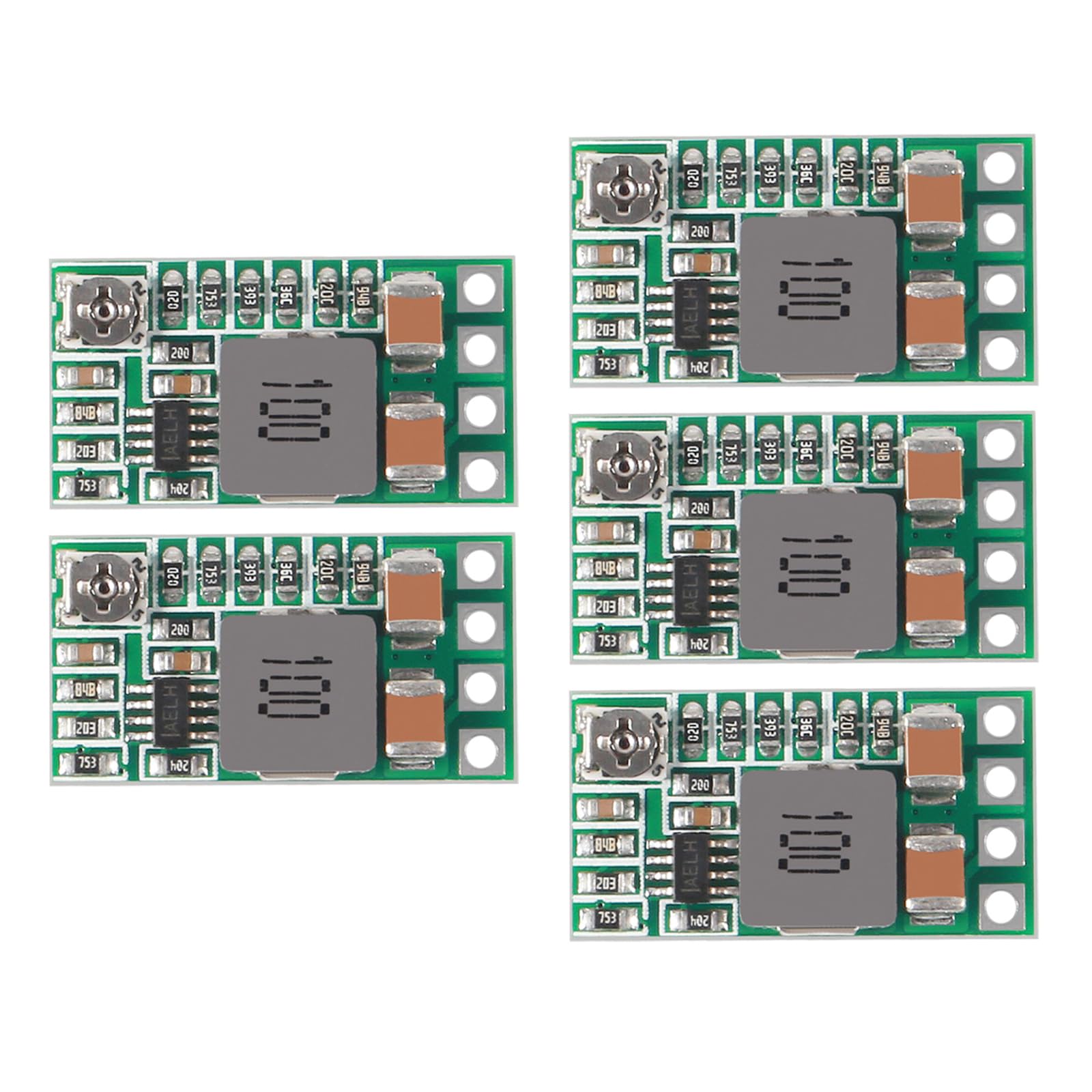 Snapklik.com : 5Pcs 5V Regulator Module Mini DC-DC 4.2-24V To 5V 3A ...