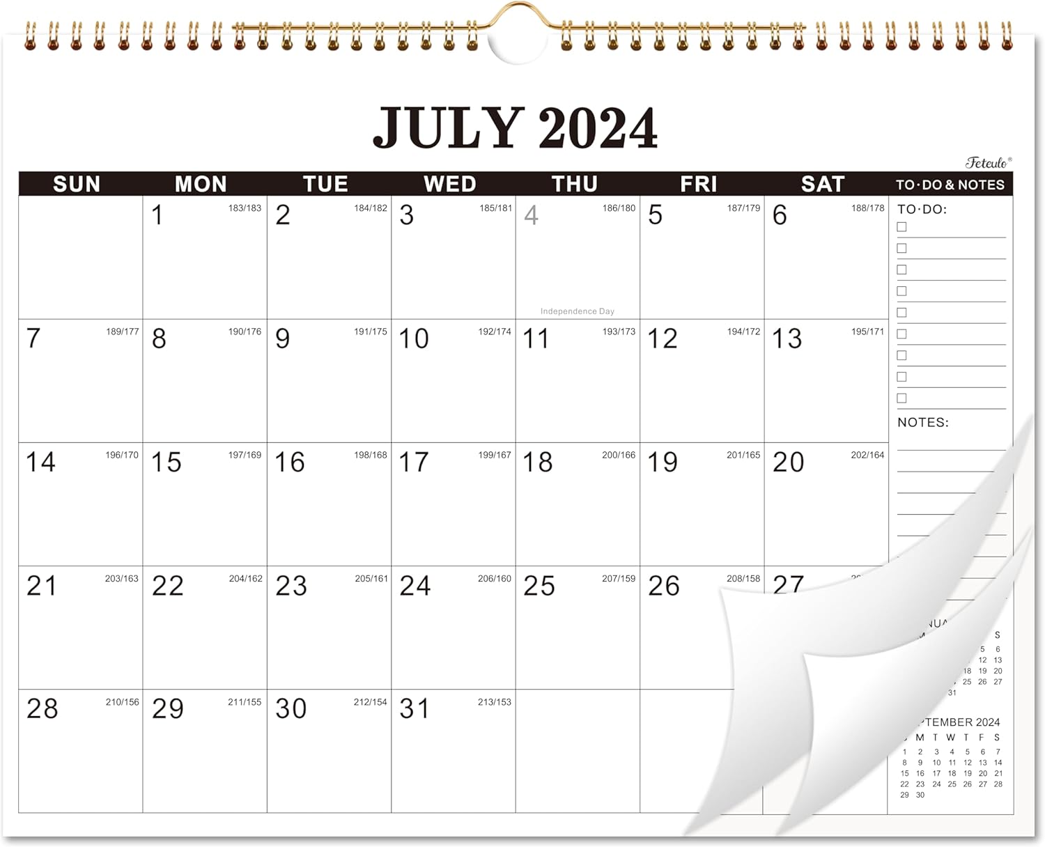 2024-2025 Calnedar - Calendar 2024-2025, JUL 2024 - DEC 2025, 18 Months ...