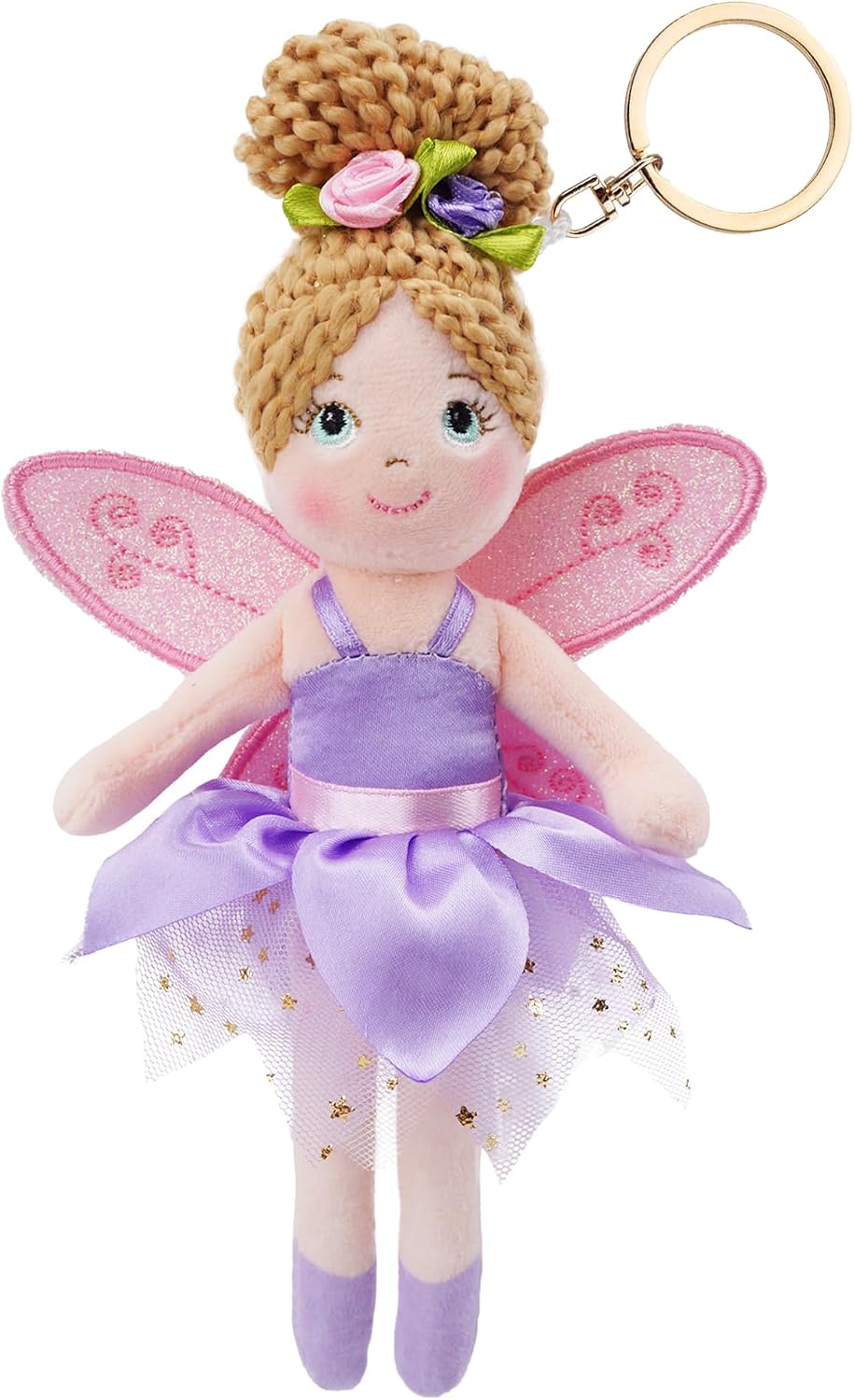 Amazon.com: June Garden 7" Enchanted Garden Fairy Doll Lila - Plush ...