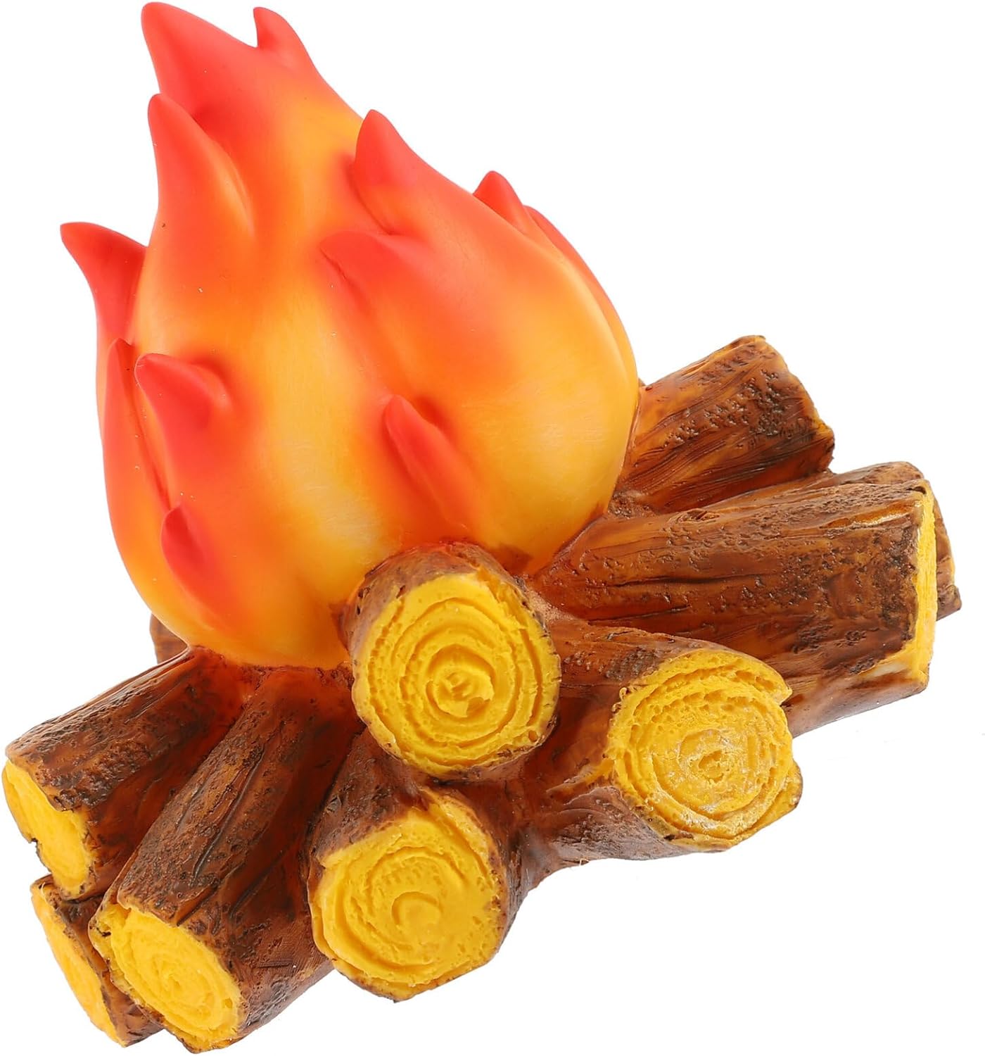 Amazon.com: MAGICLULU 1Pcs Fake Resin Bonfire Model Miniature LED ...